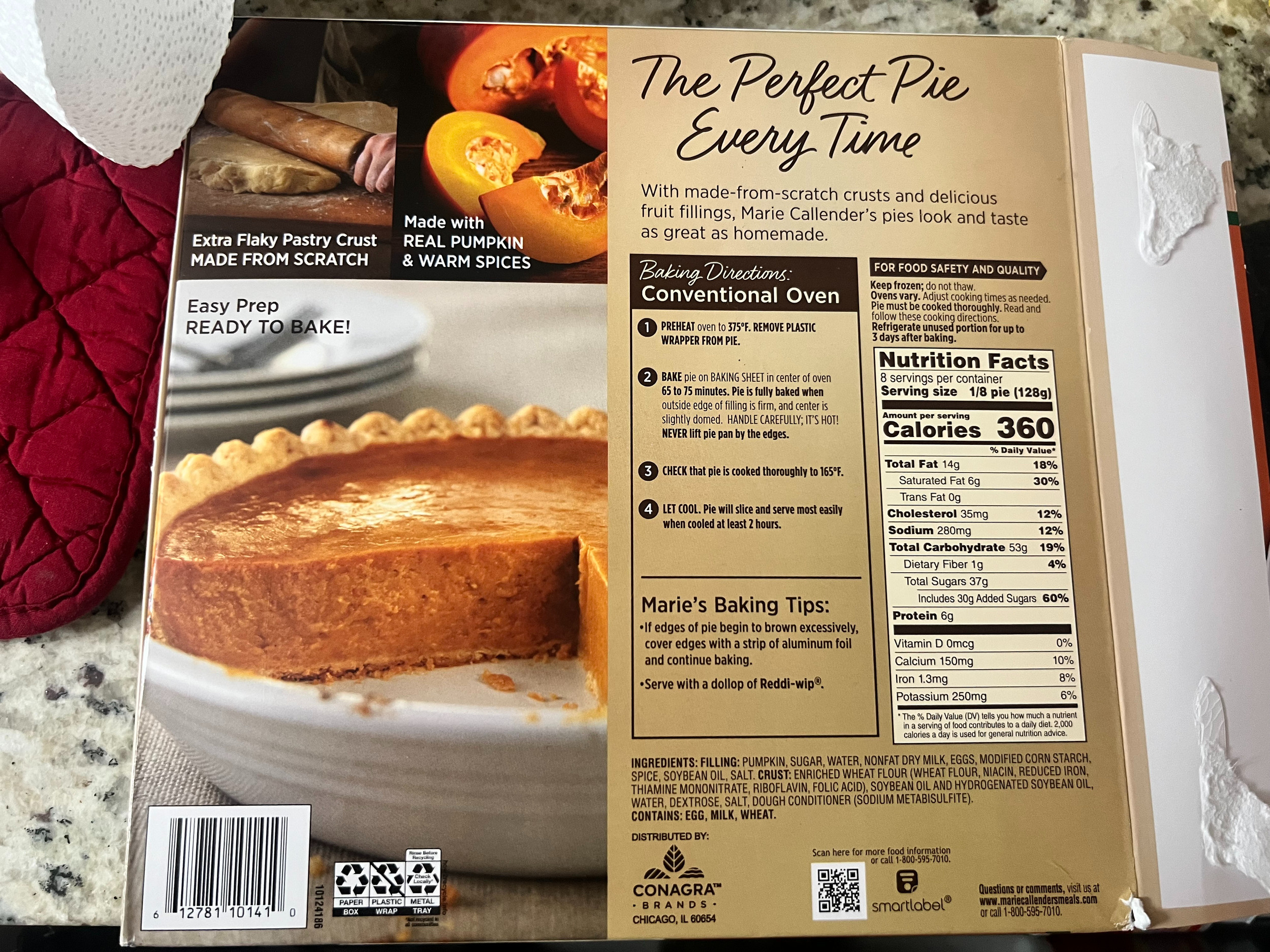 Pumpkin Pie Illness Alert - Fry's Marketplace, Maricopa Arizona